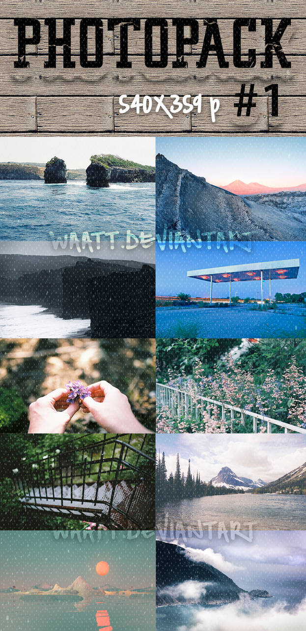 PhotoPack #1 by Waatt on DeviantArt