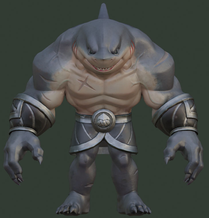 Dcwc King Shark by sergiogimenezmartine on DeviantArt