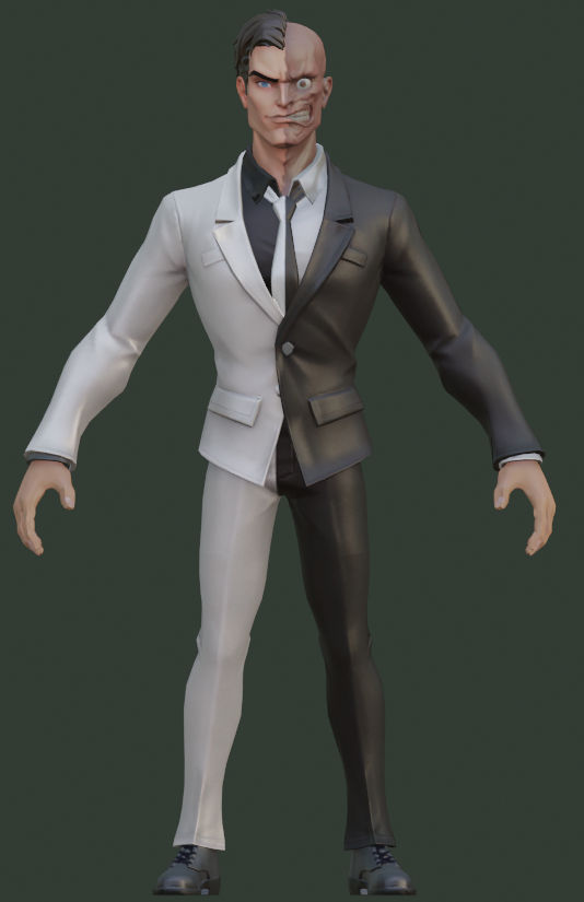 Dcwc Two Face by sergiogimenezmartine on DeviantArt