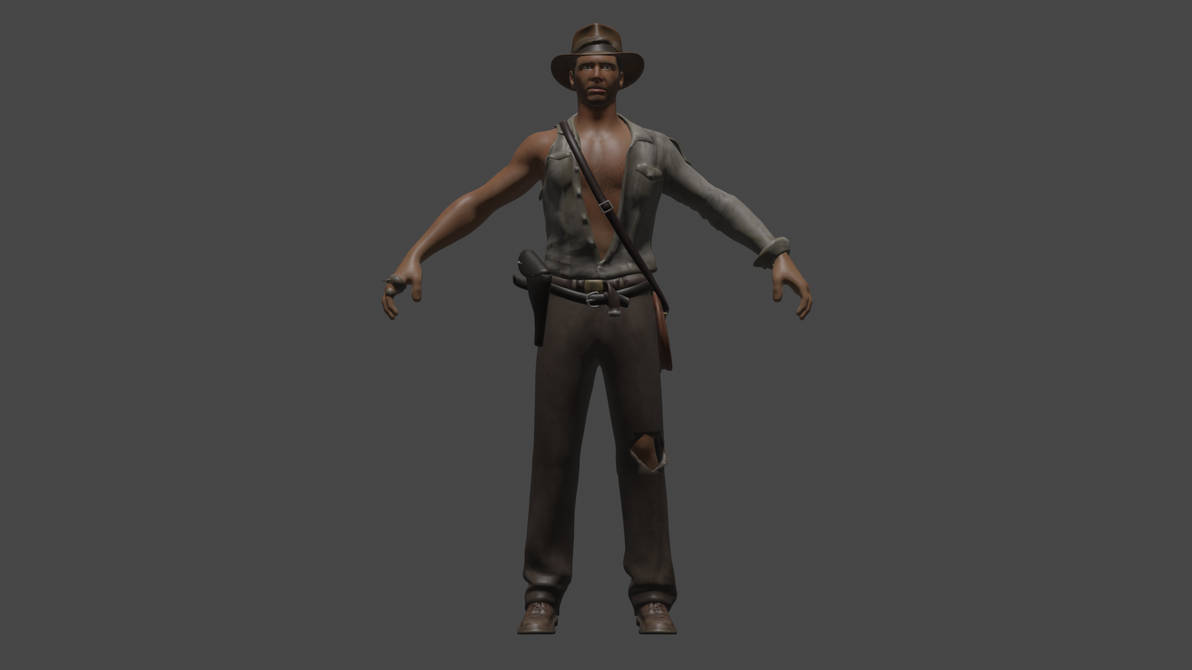 Indiana Jones by sergiogimenezmartine on DeviantArt