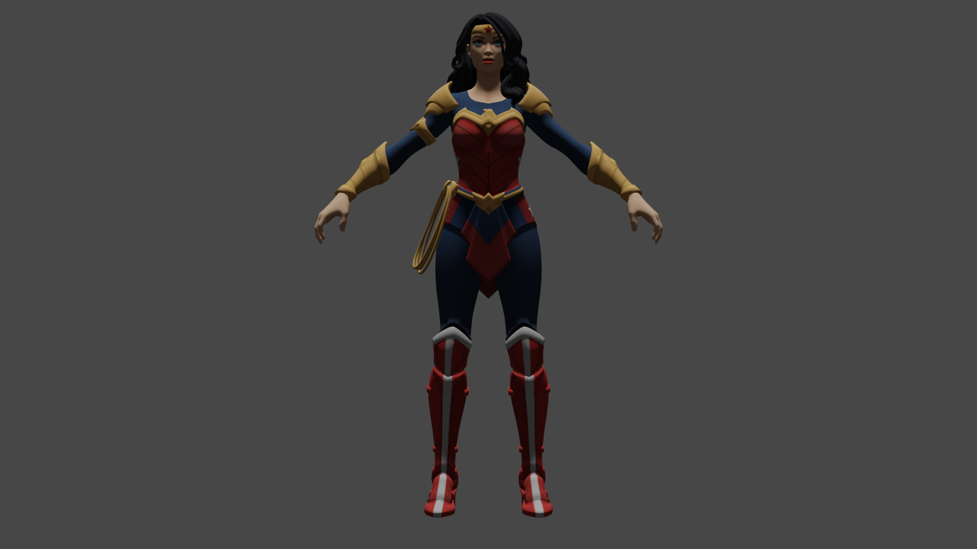 Wonder Woman Style B by sergiogimenezmartine on DeviantArt