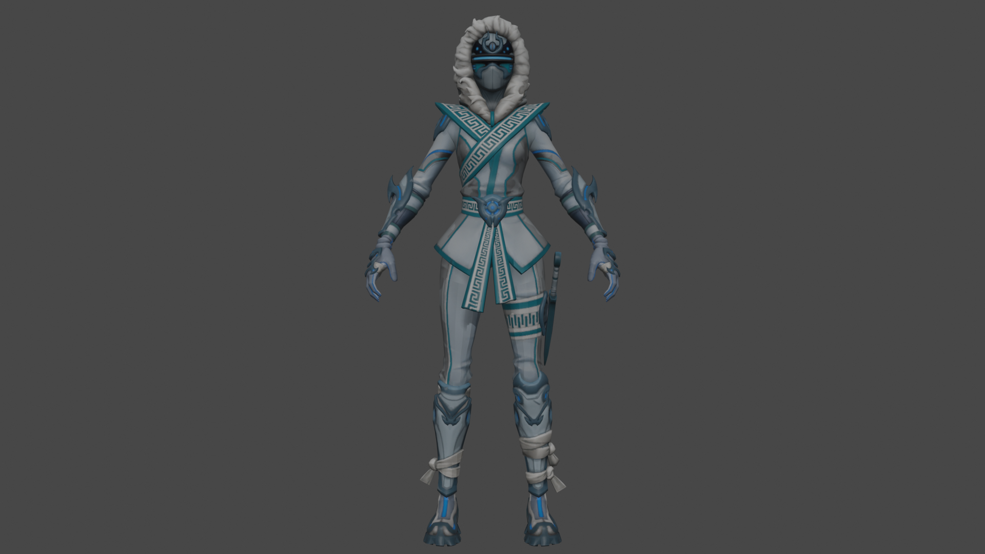 Snow Ninja A by sergiogimenezmartine on DeviantArt