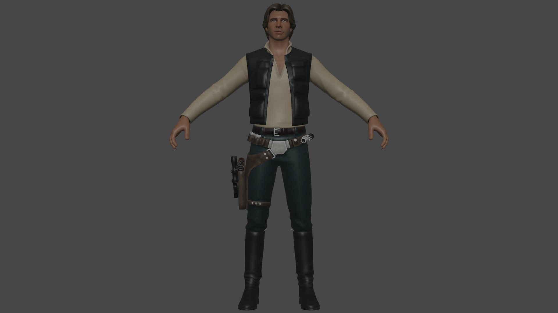 Han Solo A by sergiogimenezmartine on DeviantArt