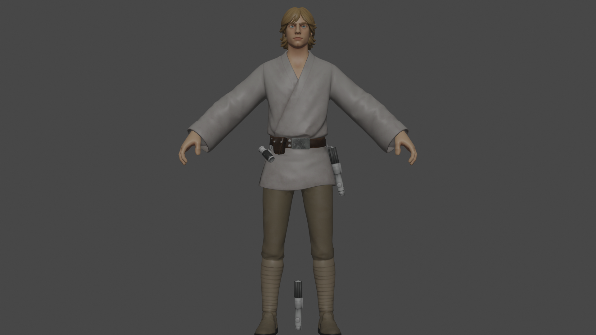 Luke Skywalker A by sergiogimenezmartine on DeviantArt