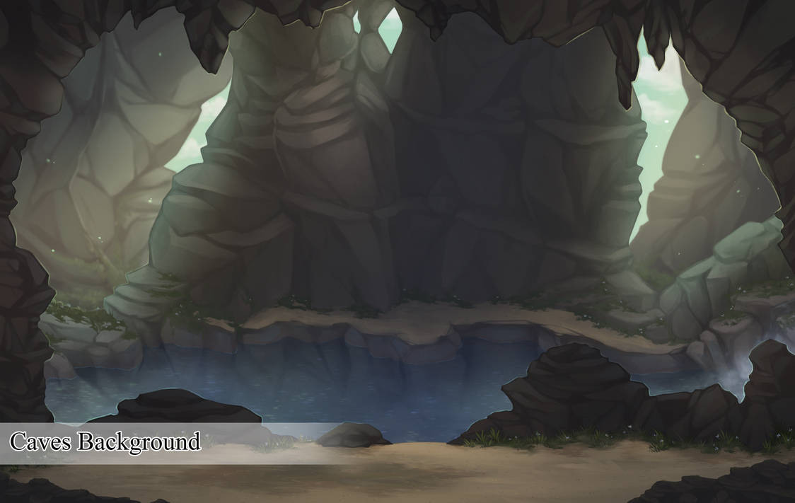 Caves Background by Kimmik-oasis on DeviantArt