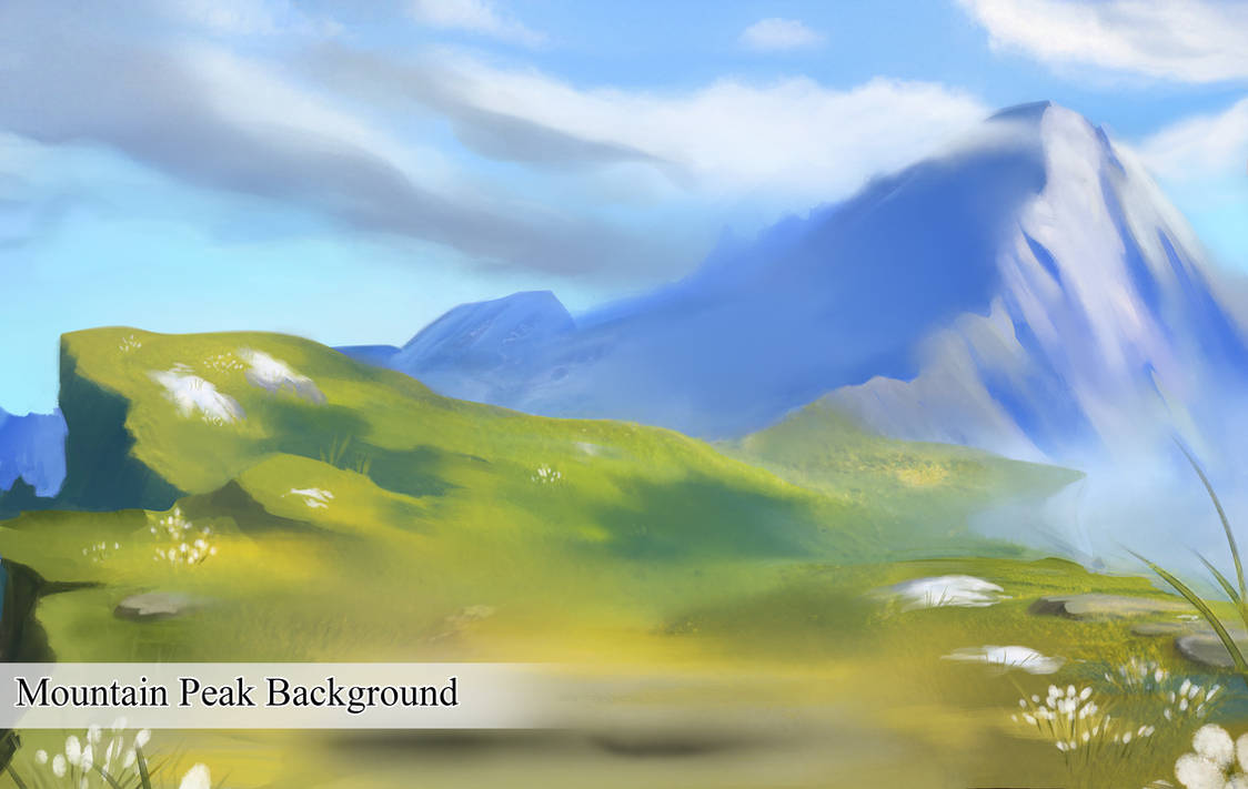 Mountain Peak BG by Kimmikeos on DeviantArt