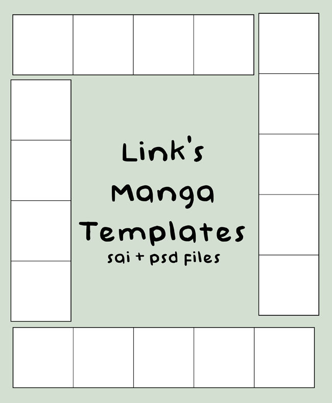 Free Manga Templates by LinkSketchit on DeviantArt
