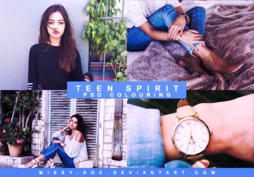 Teen Spirit | Psd Colouring by cattitudex on DeviantArt