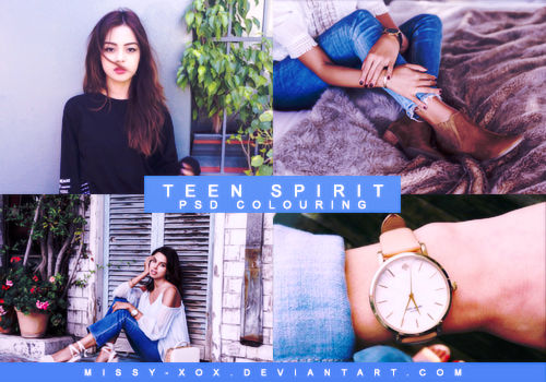 Teen Spirit | Psd Colouring by cattitudex on DeviantArt