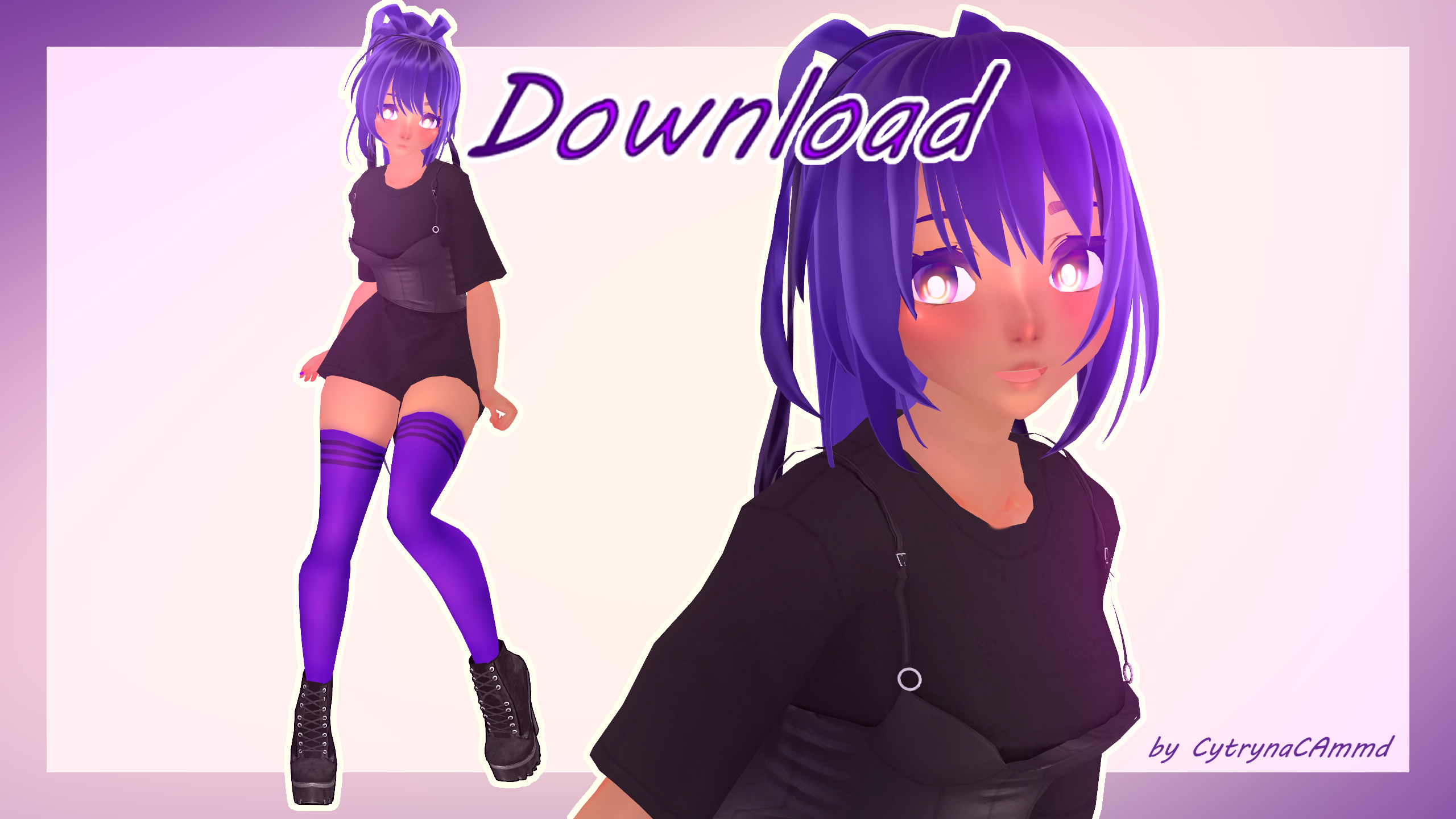 MMD Model Download - Lolanthe by CytrynaCAmmd on DeviantArt