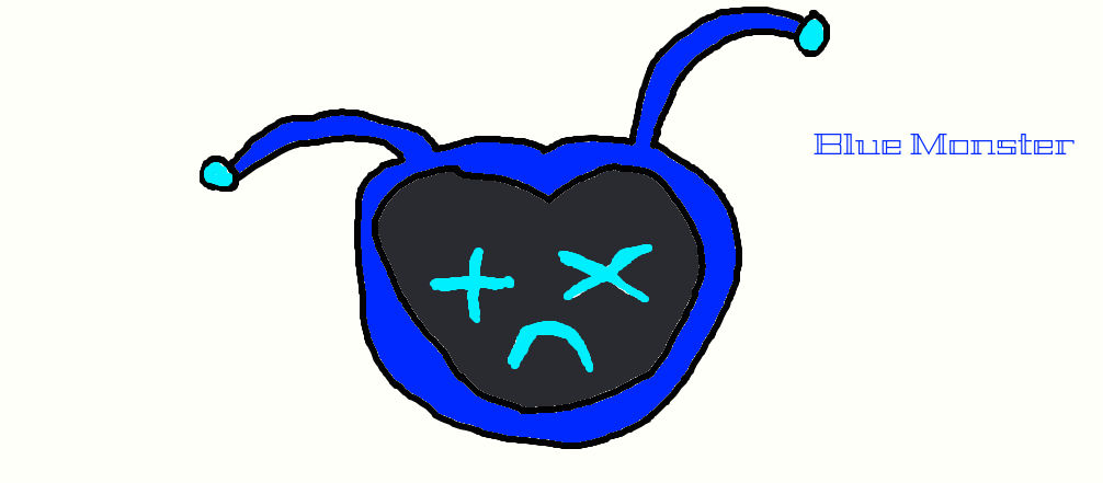 Crazy Otto: Blue Monster by 3dmarioworld on DeviantArt