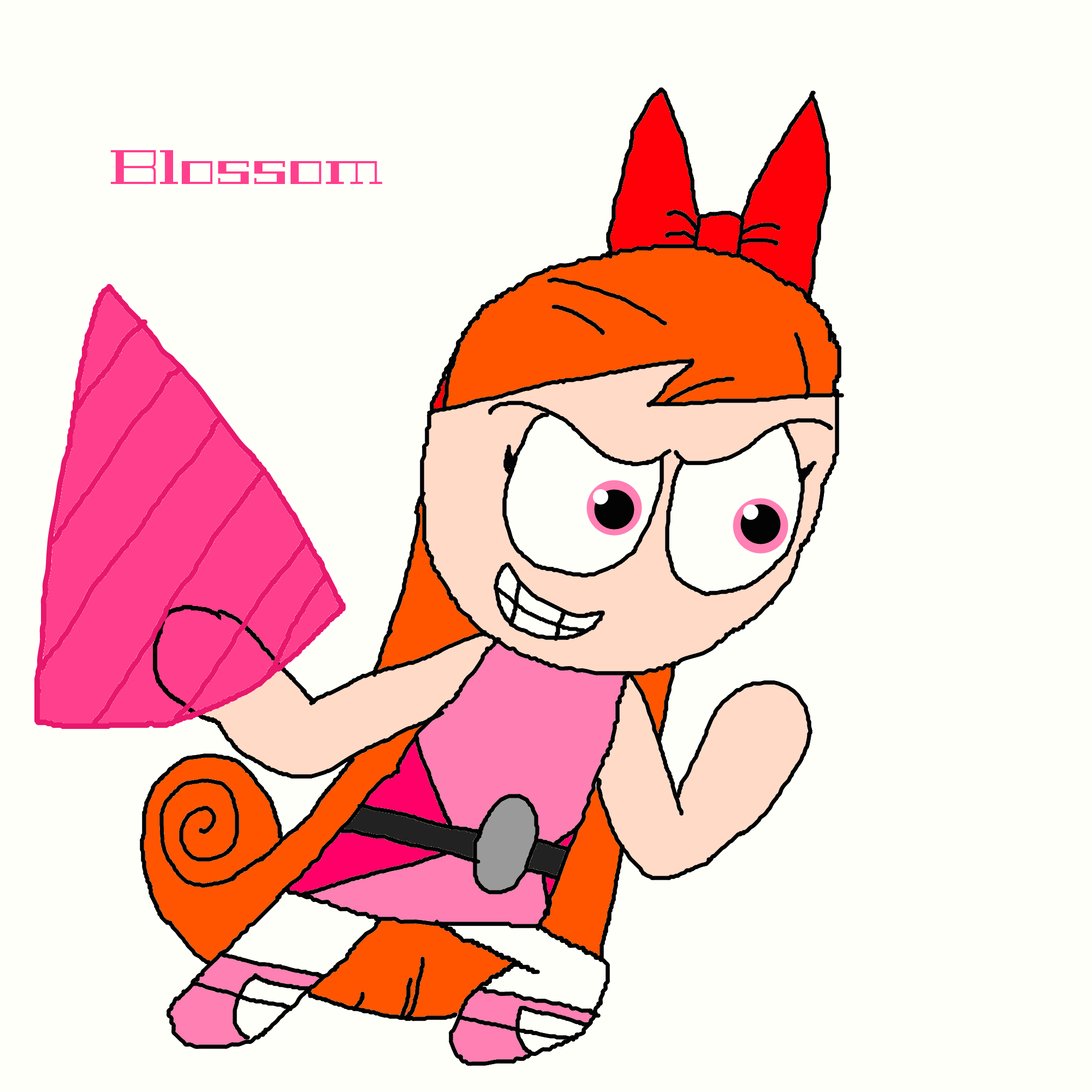 PPG: Blossom by 3dmarioworld on DeviantArt