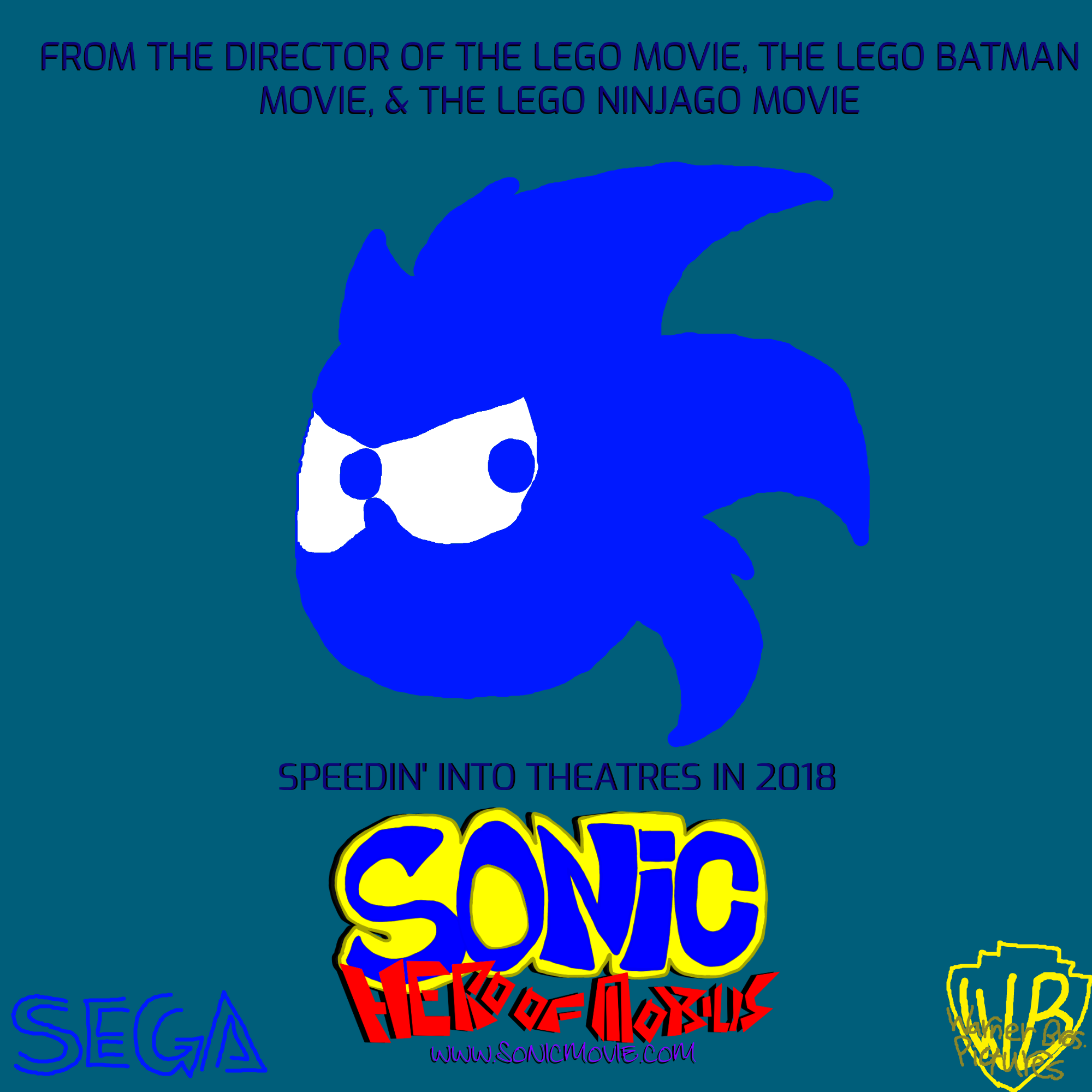 Sonic: Hero of Mobius (Movie Poster) by 3dmarioworld on DeviantArt