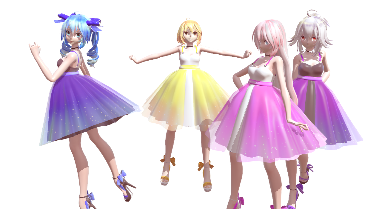 MMD Luna pack 1 DL by RoysiCat2 on DeviantArt