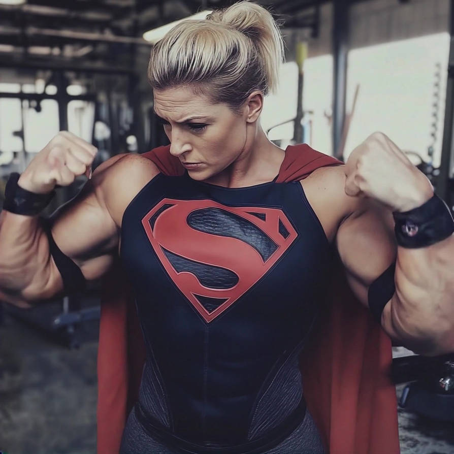 Kryptonian flex by tron777 on DeviantArt