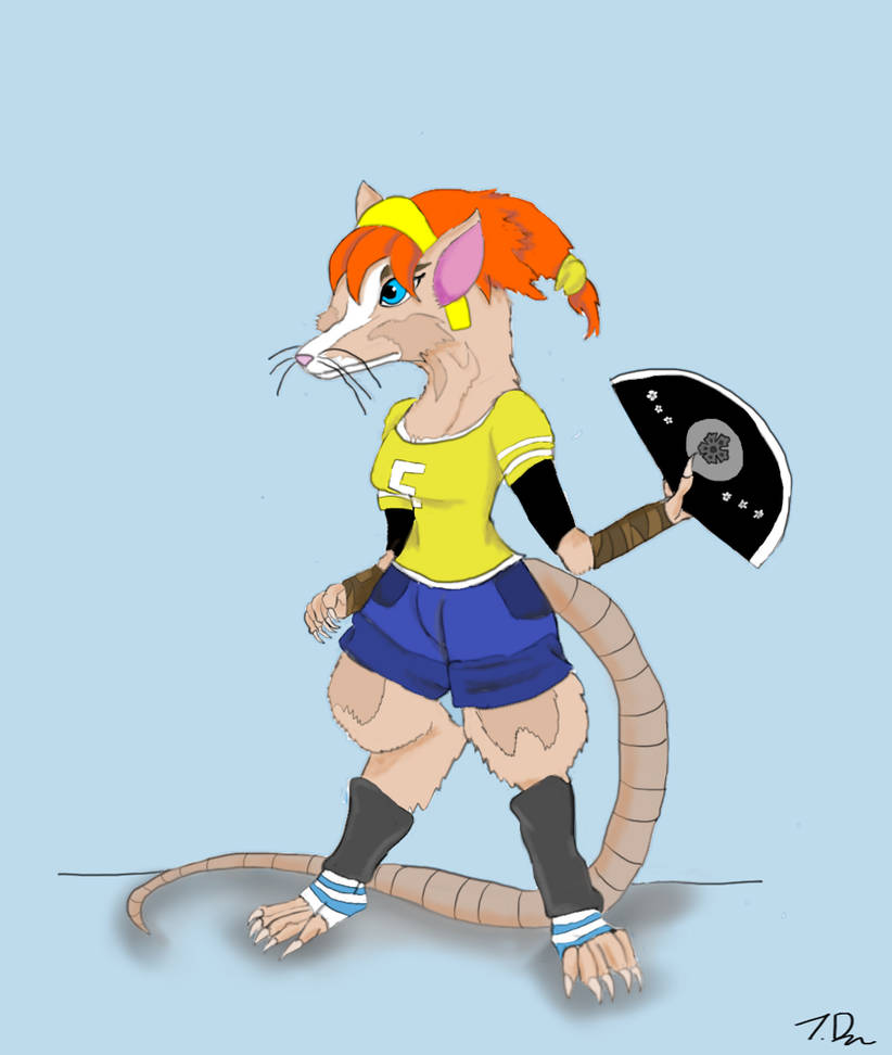 Mutated April (rat version) by joselyn565 on DeviantArt