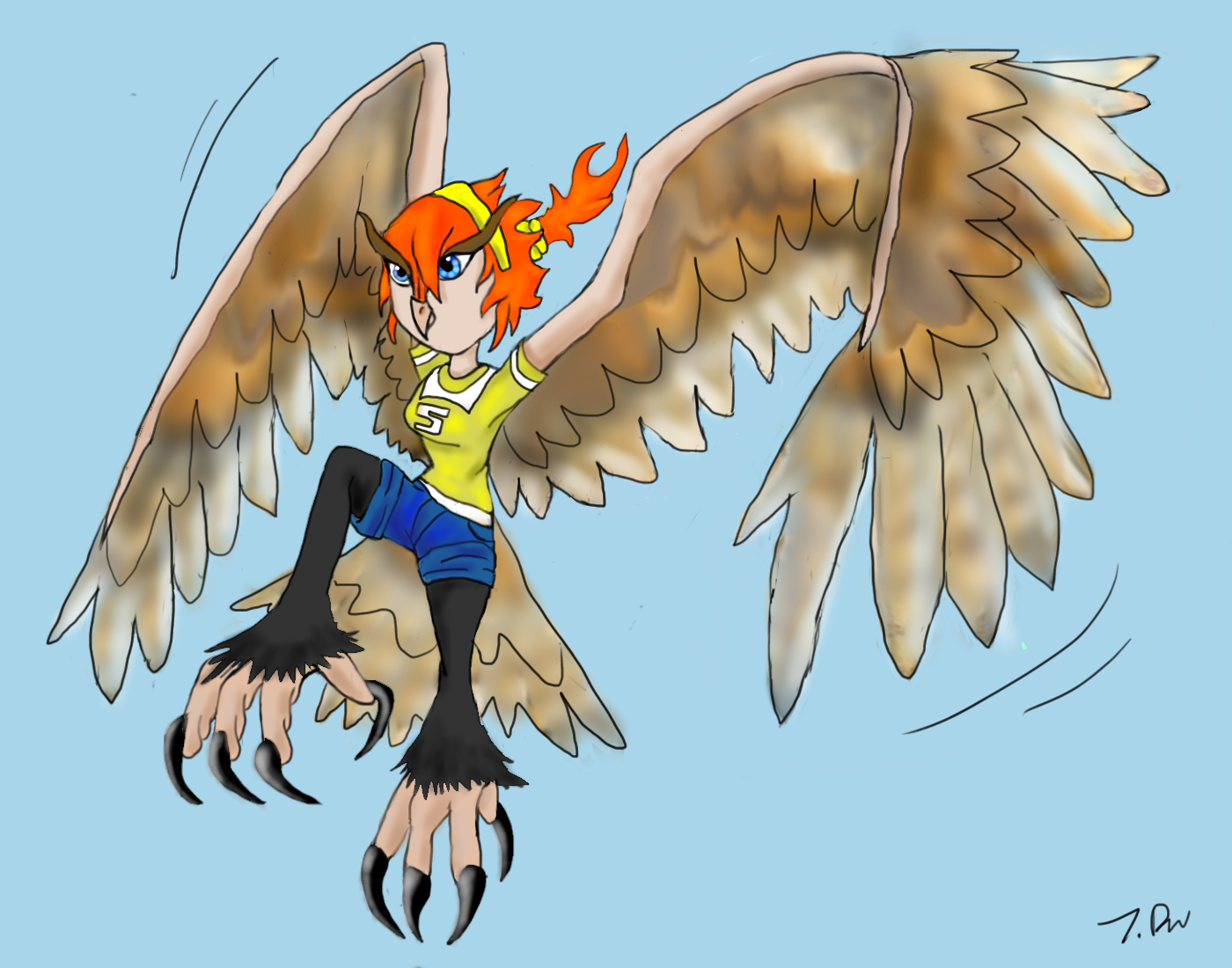 Mutated April (Bird version) by joselyn565 on DeviantArt