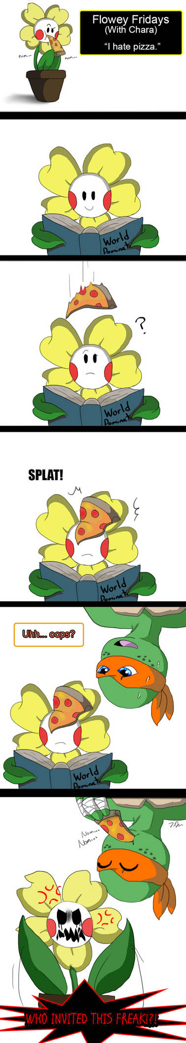Pizza chaos by joselyn565 on DeviantArt