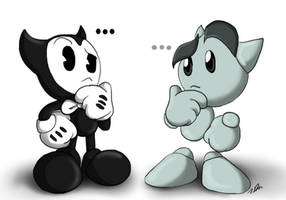 Bendy vs Venom by joselyn565 on DeviantArt