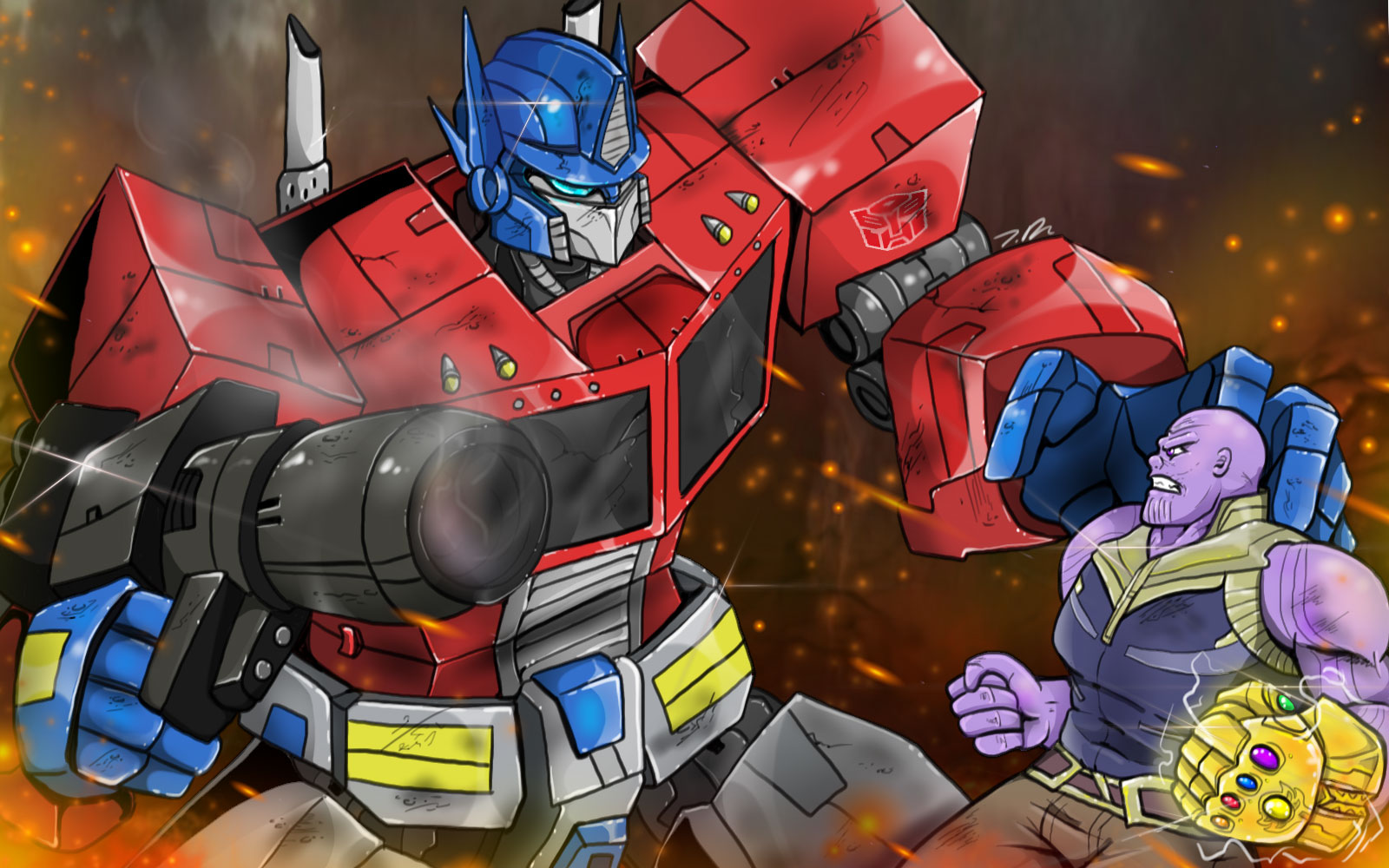 The Combat of Titans by joselyn565 on DeviantArt