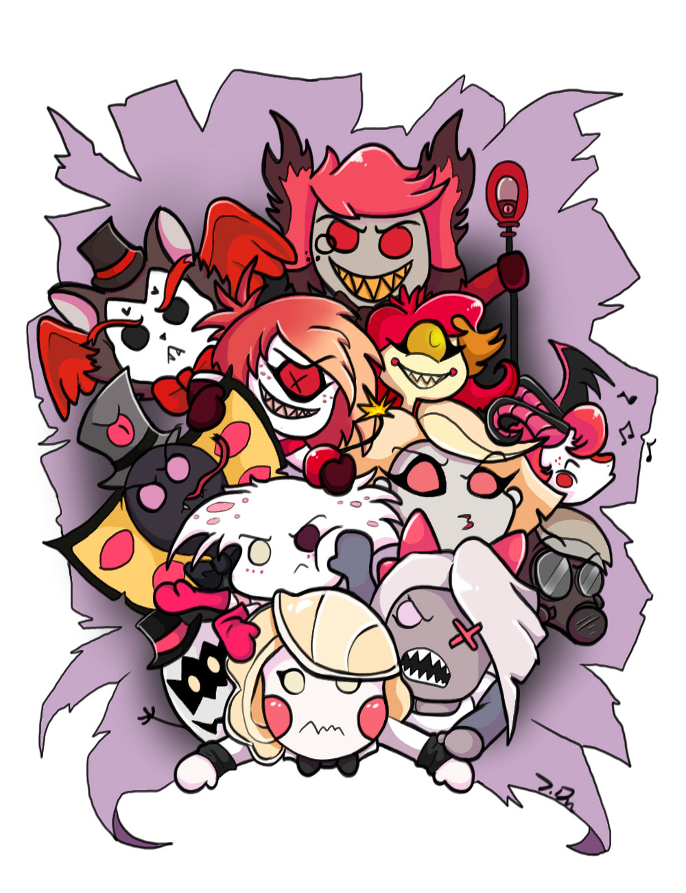 Hazbin pile by joselyn565 on DeviantArt