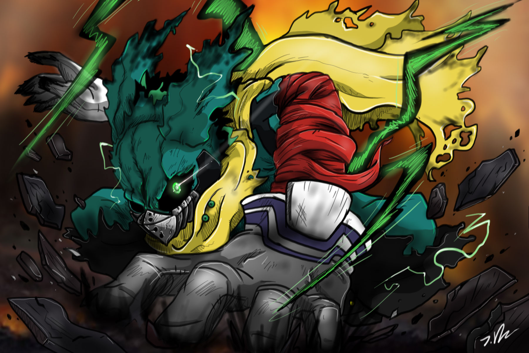 Fallen Deku by joselyn565 on DeviantArt