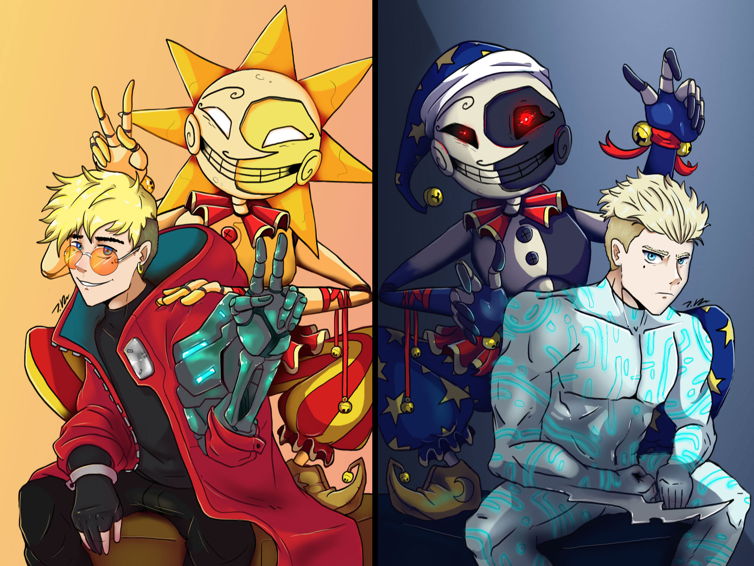 Twins and opposites by joselyn565 on DeviantArt