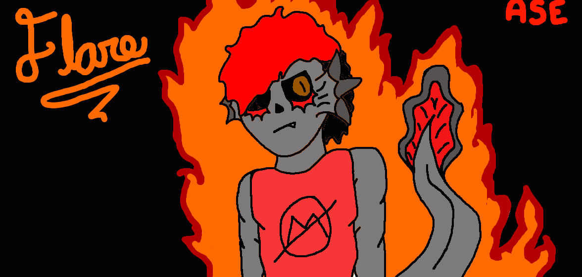 Flare (Redesign) by AngelicHarpoonBoi on DeviantArt