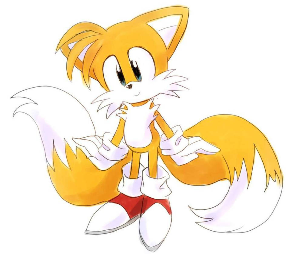 Tails.exe cute, preview sent it wrong by BADGalaxyArtist on DeviantArt