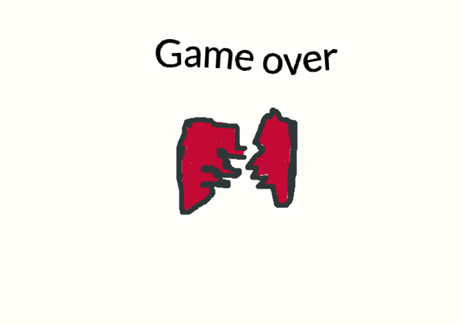 Undertale- Game over Screen by Bthervg on DeviantArt