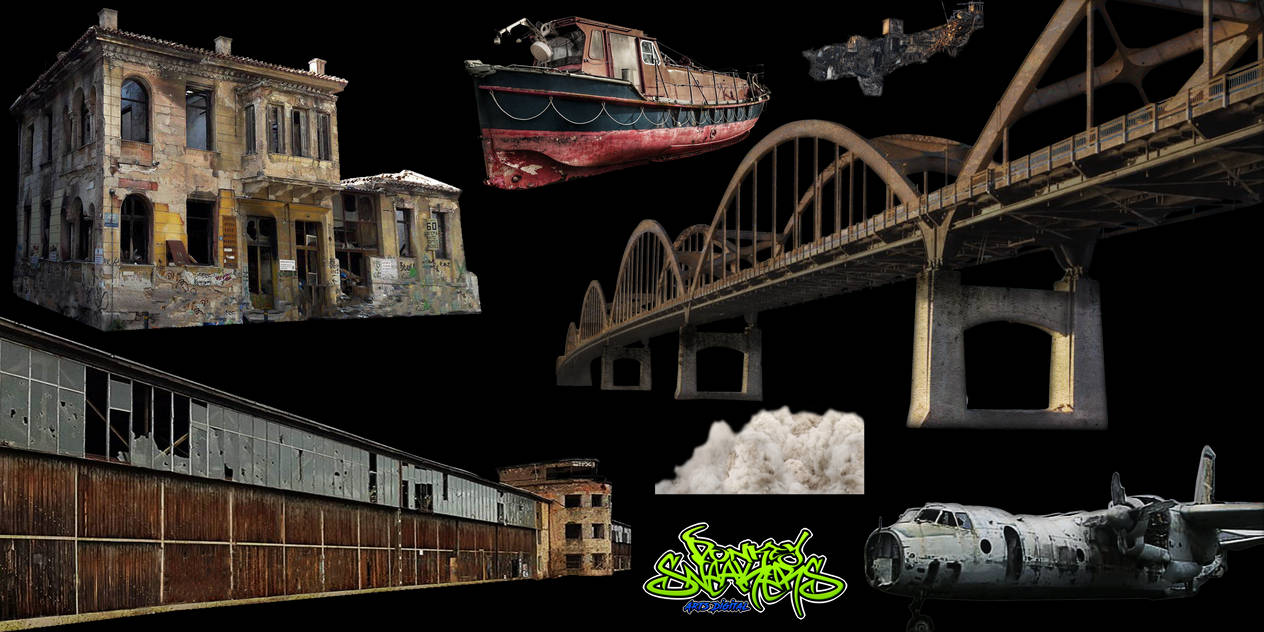 Random Ruins PNG Pack by AchosenReject on DeviantArt