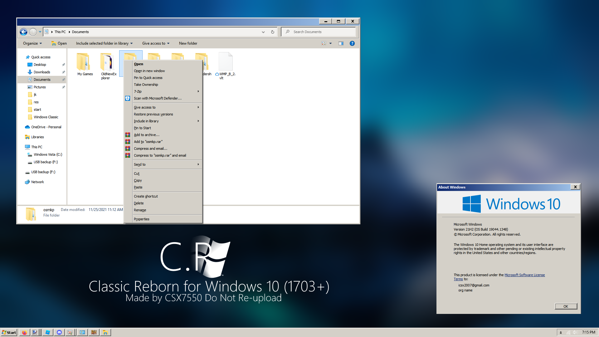 Classic Reborn For Windows 10 (Beta 1.5) by CSX7550 on DeviantArt