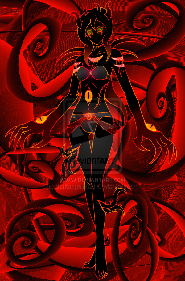 Shadow Entity Zalgo Hybrid Sold By Darkangel602 by Piercing-pyro on DeviantArt