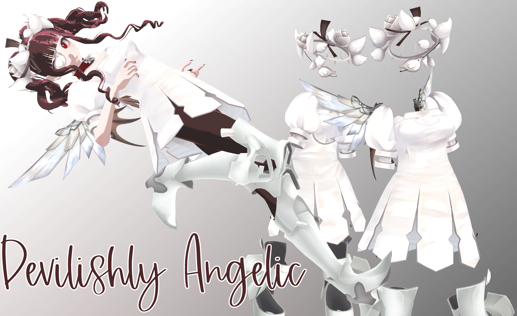 [DOWNLOAD] Devilishly Angelic Outfit by seraphim444 on DeviantArt
