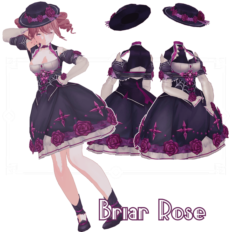 Briar Rose Dress DL by seraphim444 on DeviantArt