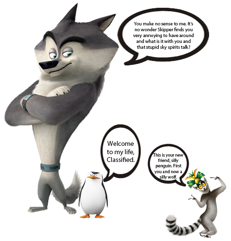 Do you see what Skipper puts up with Classified? by Dominickdr98 on ...