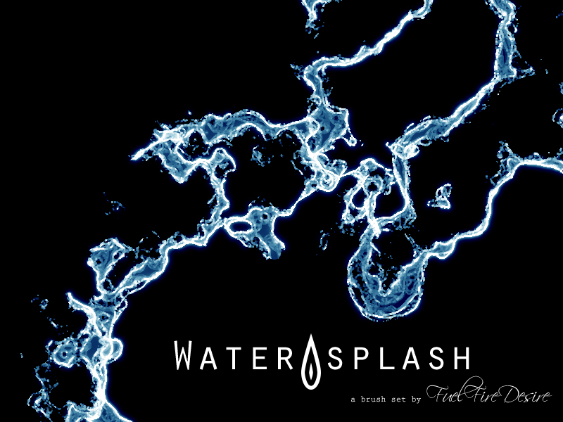Water Splash Brushes by FuelFireDesire on DeviantArt