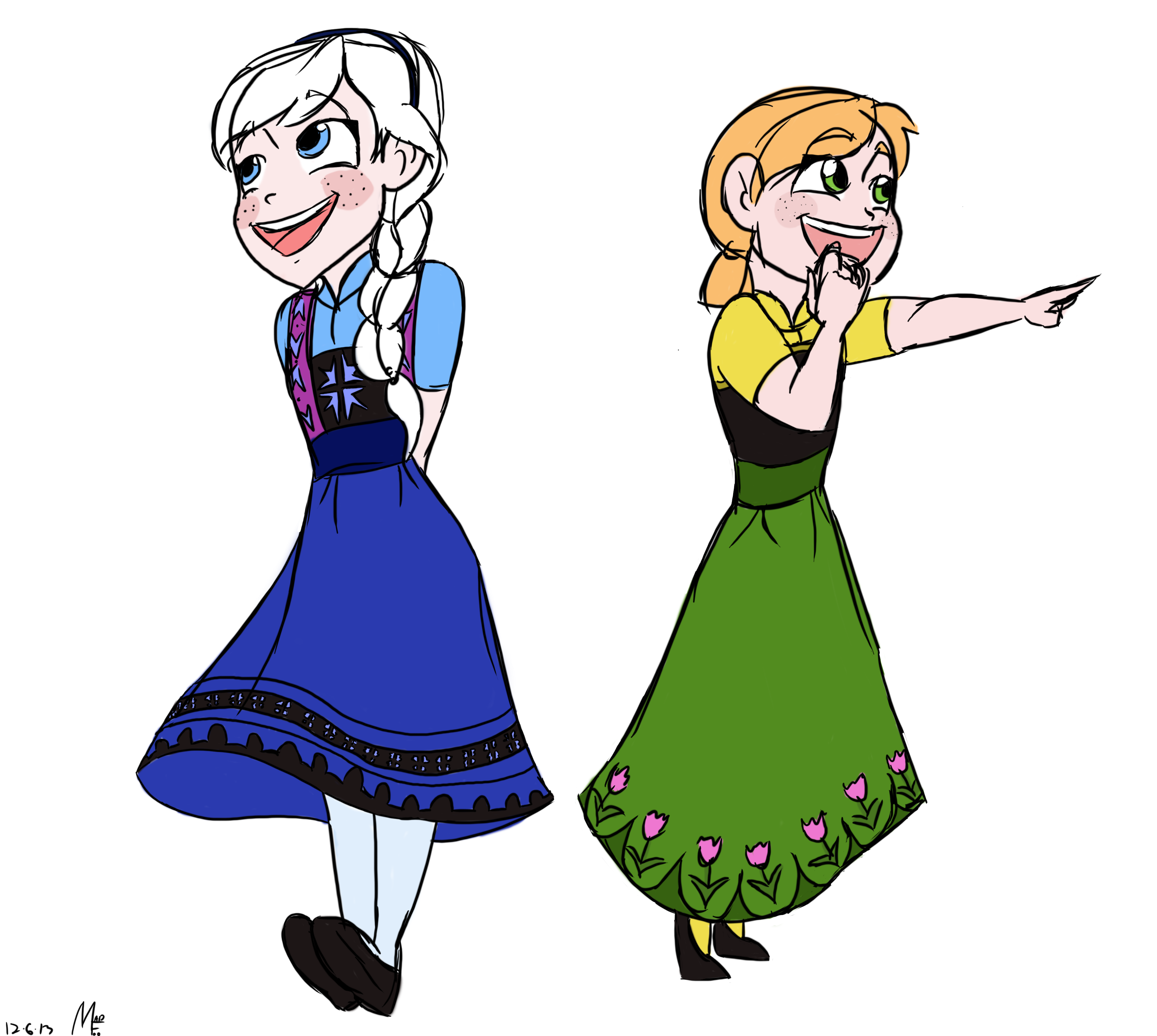 Frozen Children by MadFoo13 on DeviantArt