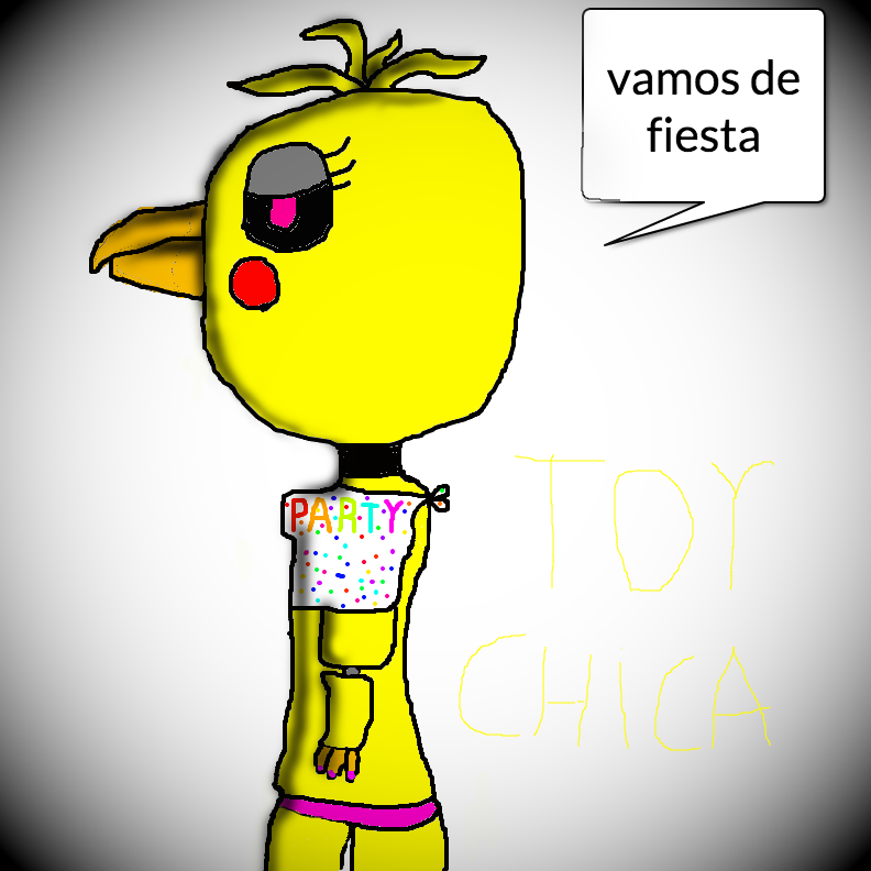 Toy chica fnaf2 by Carlosg12GAMR on DeviantArt
