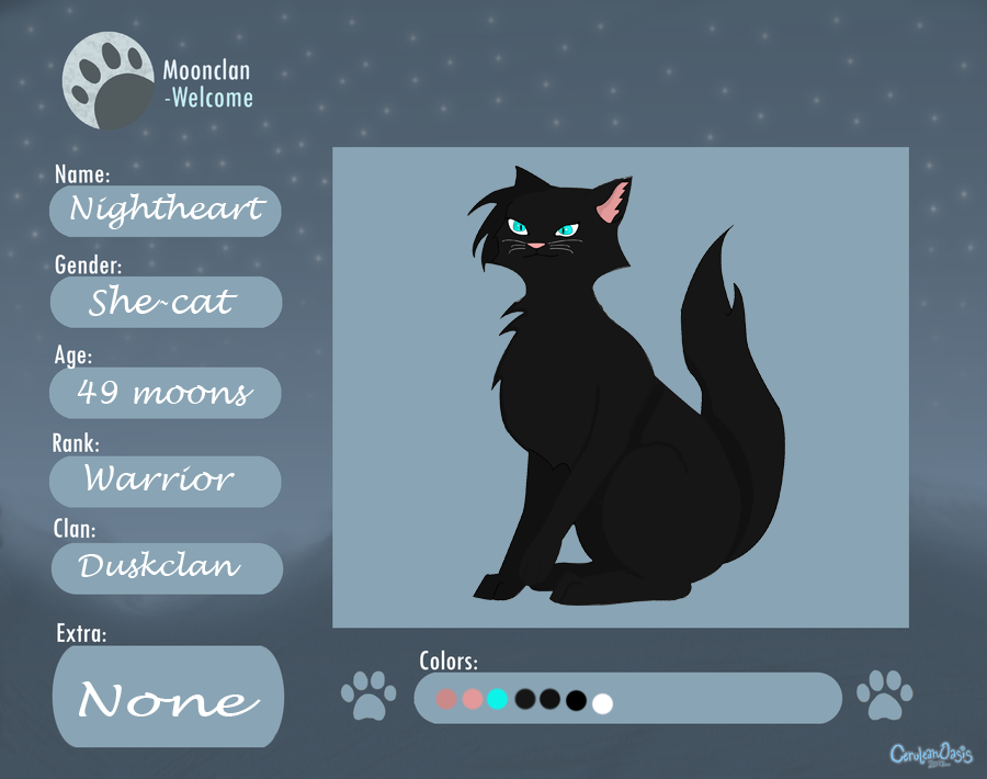 Nightheart profile by DayDreamer6195 on DeviantArt