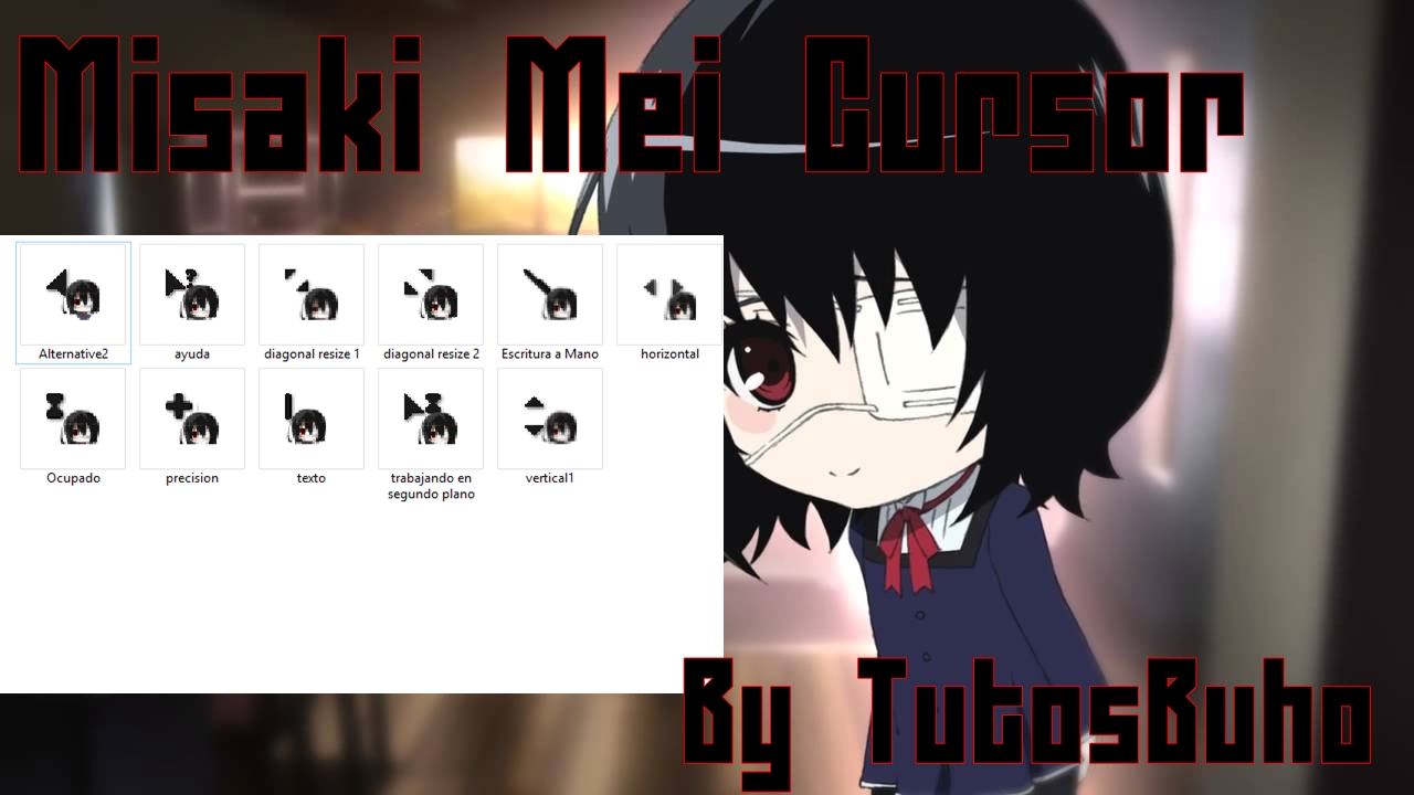 ~Cursor Mei Misaki By TutosBuho~ by TutosBuho on DeviantArt