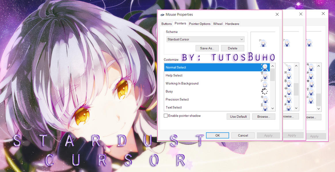 Vocaloid Stardust Cursor By TutosBuho by TutosBuho on DeviantArt