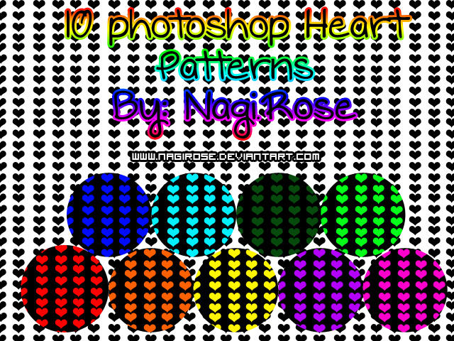 Photoshop Heart Pattern by NagiRose on DeviantArt