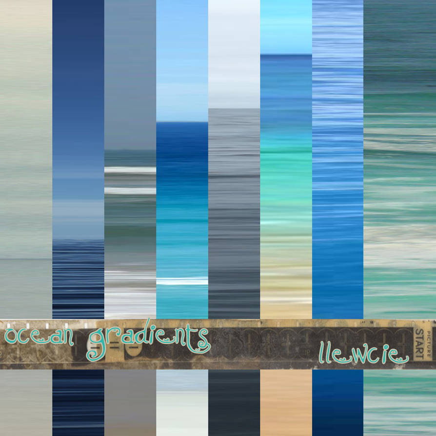 Ocean Gradients by Llewcie on DeviantArt