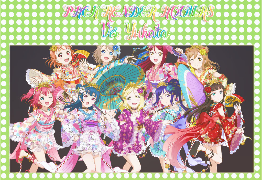 (Pack Render) Aqours by Arisa-Alisa on DeviantArt