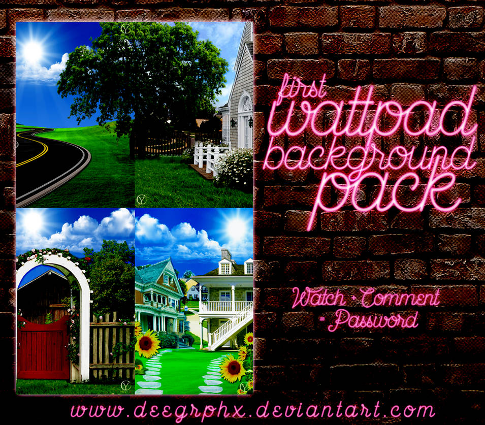 Wattpad Background Pack #1 by deegrphx by deegrphx on DeviantArt