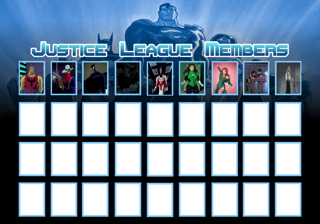 Justice League members 3 by KMD014 on DeviantArt
