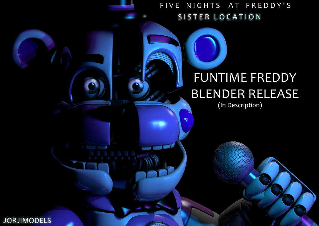 Funtime Freddy Blender Release by jorjimodels on DeviantArt