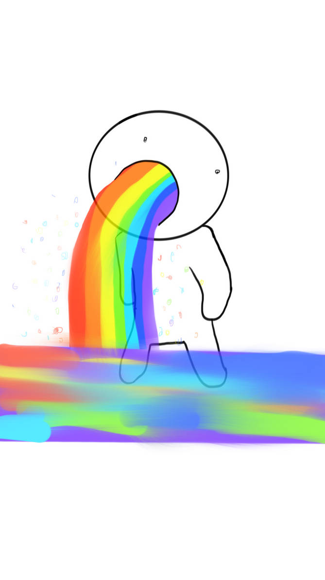 Rainbow Barf by danielchow on DeviantArt