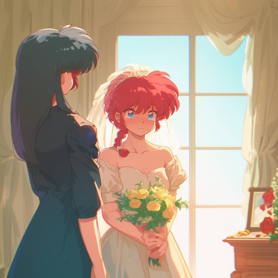 Ranma forced to be bride by RanmaRanko on DeviantArt